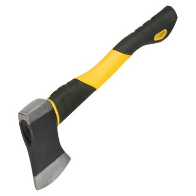 Ludell 12115 Fiberglass Handle Camp Axe, Polished and Sharpened Blade ...