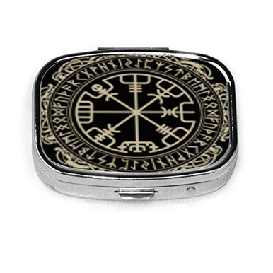 Travel Pill BoxesCustom Made Metal Pill Case is Used for Pocket Or ...