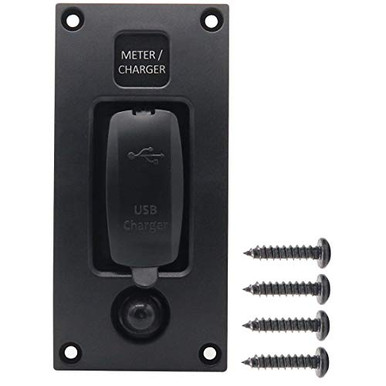 Yunnyp Marine Single Switch12V/24V Waterproof Dual Port USB Charger ...