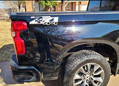 Compatible with Chevy Colorado Silverado Z71 Punisher Skull Decals x2 ...