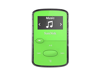 SanDisk 8GB Clip Jam MP3 Player (Green) - SDMX26-008G-G46G ...
