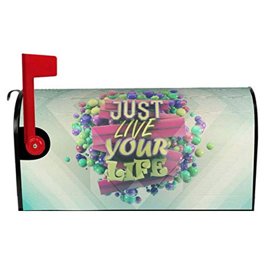 Waterproof Mailbox Cover - Inspirational Quotes Magnetic Oxford Cloth ...