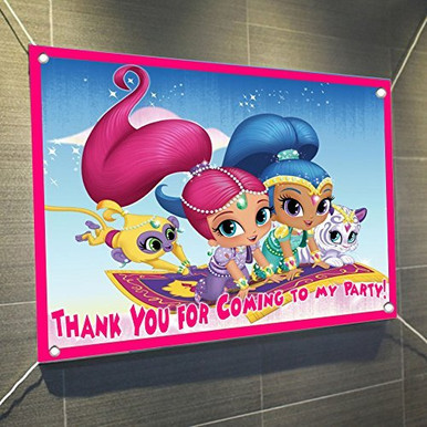 Shimmer and Shine Banner Large Vinyl Indoor or Outdoor Banner Sign ...