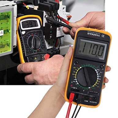 Multimeter Multi-Functional Handheld AC/DC Multimeter Ohm Capacitance ...