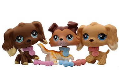 NA USA LPS Collie 893 Tan and Brown LPS Cocker Spaniel 960 748 ...
