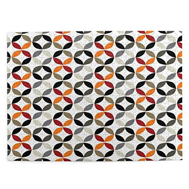 Jigsaw Puzzles 500 PiecesGeometric Circle Dimensional Ring Forms Series ...