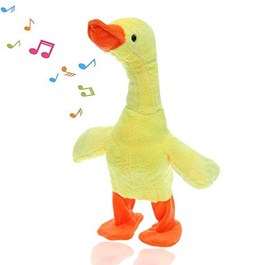 The Talking Singing and Walking Duck Musical Duck Toy Walking Flapping ...