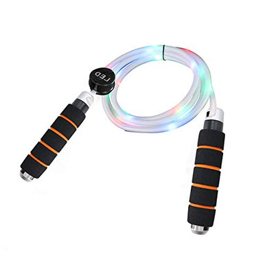 LED Jump Rope, Light Up Jump Rope Flashing Color Changing Skipping Rope ...