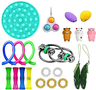 Fidget Toys Pack Cheap for Kids Simples-Dimples Fidget Toys Push or Pop ...