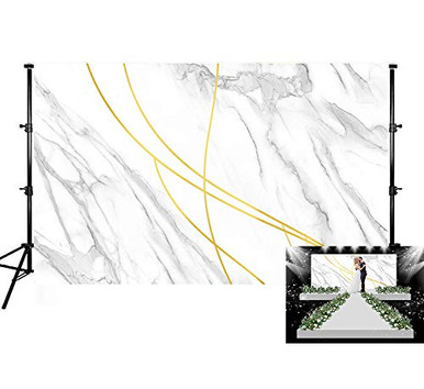 Marble Photo Backdrop White Marble Texture Gold Lines Photography ...