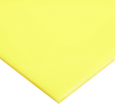 Cast Acrylic Sheet Translucent Yellow 12 inch x 12 inch x 0.236 inch ...