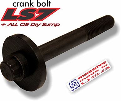 Massive High Strength LS7 Reusable Crank Pulley Damper Bolt Compatible ...