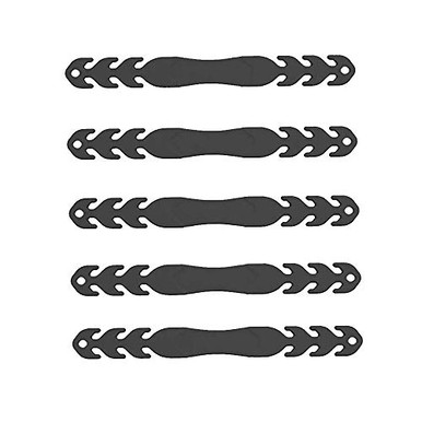 5PCS Mask Ear Strap Hook Black Silicone Strap Mask Extender Anti ...