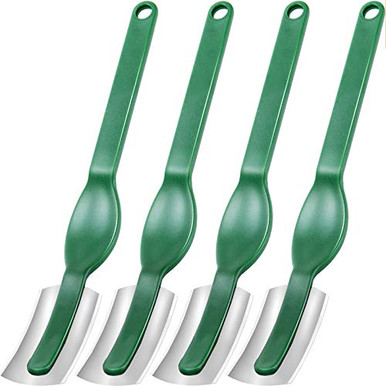 4 Pieces Lame Bread Tools Curved Bread Blade with Green Protective ...