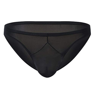 ADAHOP Mens Sexy Transparent Underwear Briefs Briefs Low Rise Bikini ...