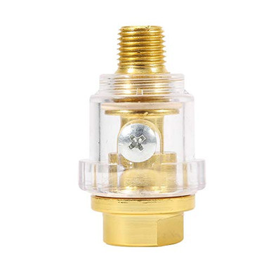 1/4in NPT Mini In-line Air Tool Oiler Lubricator Air Line Lubricator ...
