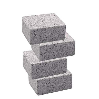 Eyourlife 4 Pack Gray Pumice Grill Stone Cleaning Brick Pumice Stone ...