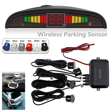 ePathChina LED Display Car Reverse Backup Radar with 4 Parking Sensors ...