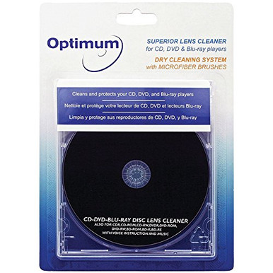 Optimum Superior Lens Cleaner -OPTCDDVDLC- For CD DVD and Blu-ray ...