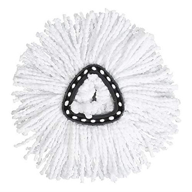 Universal Replacement Mop Head Microfiber Triangle Spinning Mops Head ...