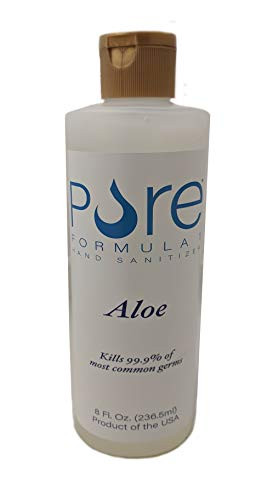Pure Formula 1 Hand Sanitizer 8 oz 62 percent Alcohol - Warehousesoverstock