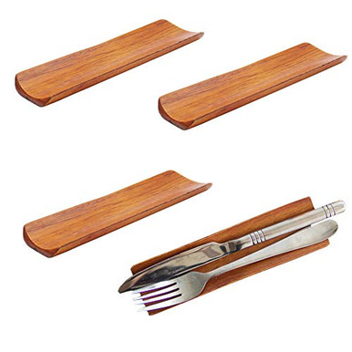 7 x 1.9 Inches Wood Plates Wooden Trays Dinner Plates Rectangle Plates ...