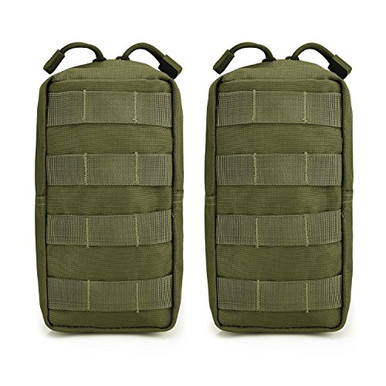 G4Free 2 Pack Tactical Molle Pouches Compact Utility EDC Waist Bag Pack ...