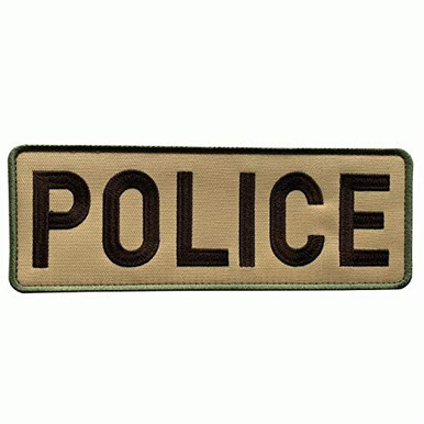 uuKen Large Embroidery Tan OCP Multi Camo Color Police Tactical Patch 8 ...