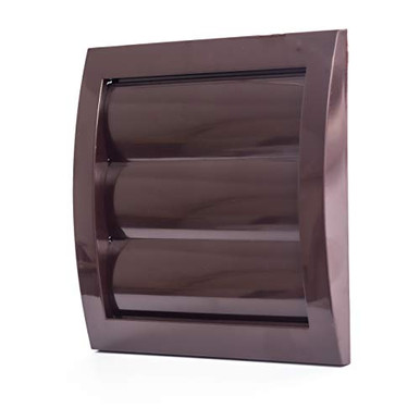 Vent Systems 6 inch Dryer Vents Cover - Brown - and Bathroom Exhaust ...