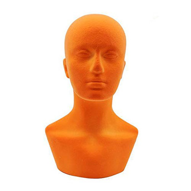 Brattie DIY Prop Head Display Mannequin Head Male Foam Head Mold Hat ...