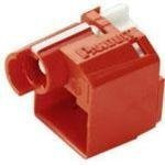 Panduit PSL-DCPLX Rj45 Plug Lock-In Device, 10 Devices (Red) and 1 ...
