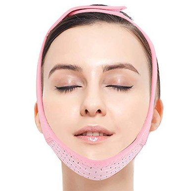 Facial Strap V Line Lifting Chin Strap Double Chin Reducer Face Lifting ...
