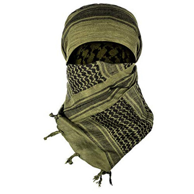 Texas Bushcraft Tactical Shemagh - Authentic Keffiyeh 100 percent ...