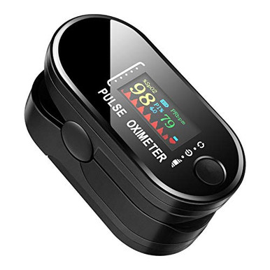 Pulse Oximeter Fingertip AVBONG Blood Oxygen Saturation Monitor -SpO2 ...