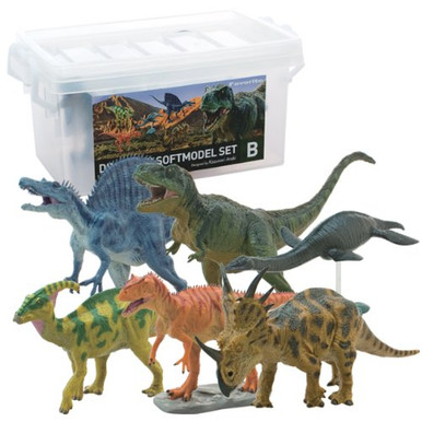 Dinosaur Soft Model Set B - Warehousesoverstock