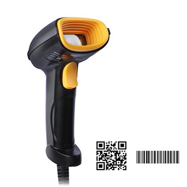 Barcode Scanner, Bluehresy 1D 2D Handheld Barcode Scanner USB2.0 Wired ...