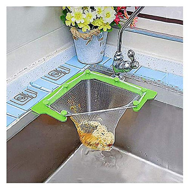 Triangle Tri-Holder Filter Sink Strainer Bag Sink net Triangular ...