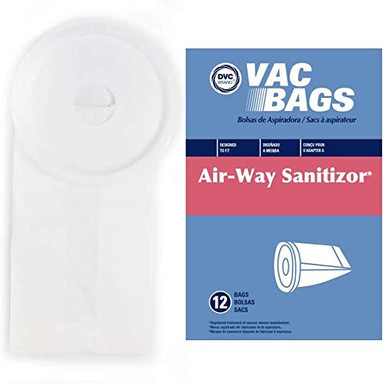 DVC Replacement Vacuum Cleaner Bags Fit Airway Sanitizor 66 77 88 A144 ...