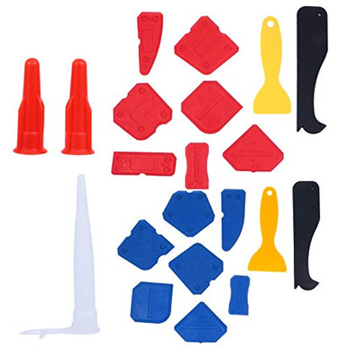 DOITOOL Plastic Sealant Scraper Kit Caulking Tool Kit Glass Spatula ...