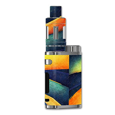 Skin Decal Vinyl Wrap for eLeaf iStick Pico 75w TC Vape Mod / cube ...