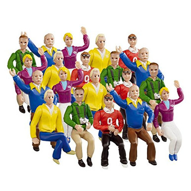 Carrera Race Spectators - Set of 20 Seated Race Fans - 1:32 Scale ...