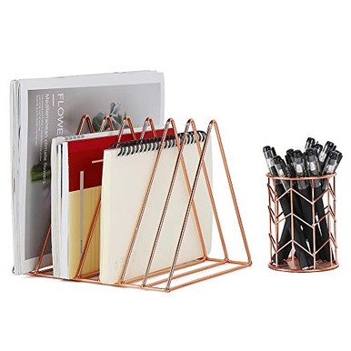 File Folder Racks Desk Magazine Holder File Holder Stand File Rack ...