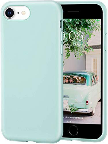 IceSword iPhone SE 2020 Silicone Case Mint Green -Upgraded 2nd ...