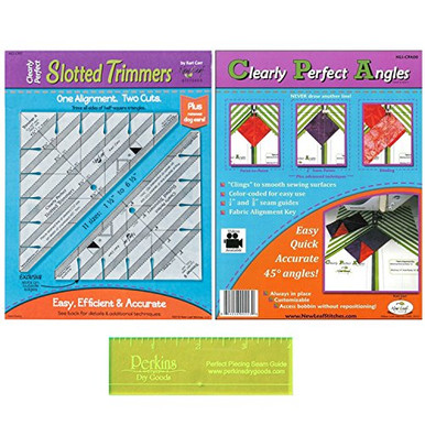 Quilting Supplies Kit for Accurate Seams - 3 Items: New Leaf Clearly ...
