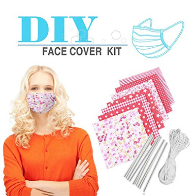 Face Cover Material DIY Self-Made Face Cover Material Set 7PCS Square ...