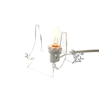 OnFireGuy 3 inch Lighted Clear Acrylic Display Stand Easel Qty 1 ...
