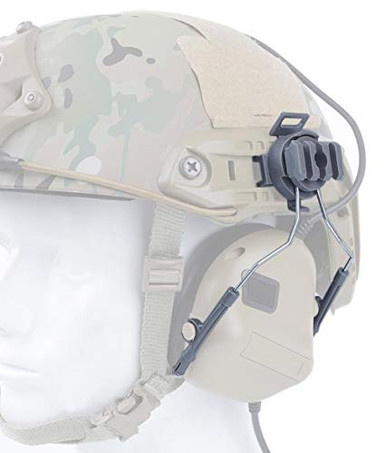 Jadedragon Tactical Helmet Headset Adapter ARC Rail Adaptor Suspension ...