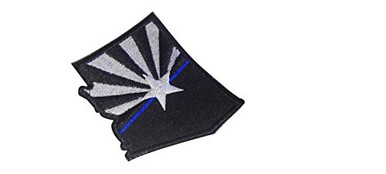 DREAM ARMY Arizona State Flag MAP Tactical Thin Blue LINE USA Morale ...