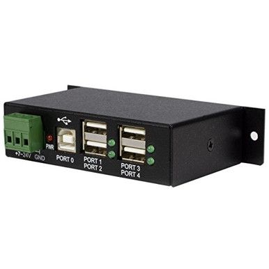 StarTech.com Mountable 4 Port Rugged Industrial USB Hub (ST4200USBM ...