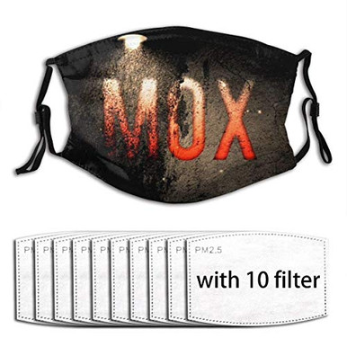 Dust Masks Full Face Jon Moxley Mask Headdress Mouth Masks with 10 ...